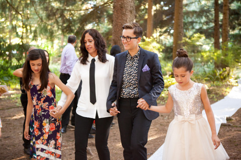 Diane and Alexa – Hoyt Arboretum Wedding – Portland, Oregon @ Haley ...